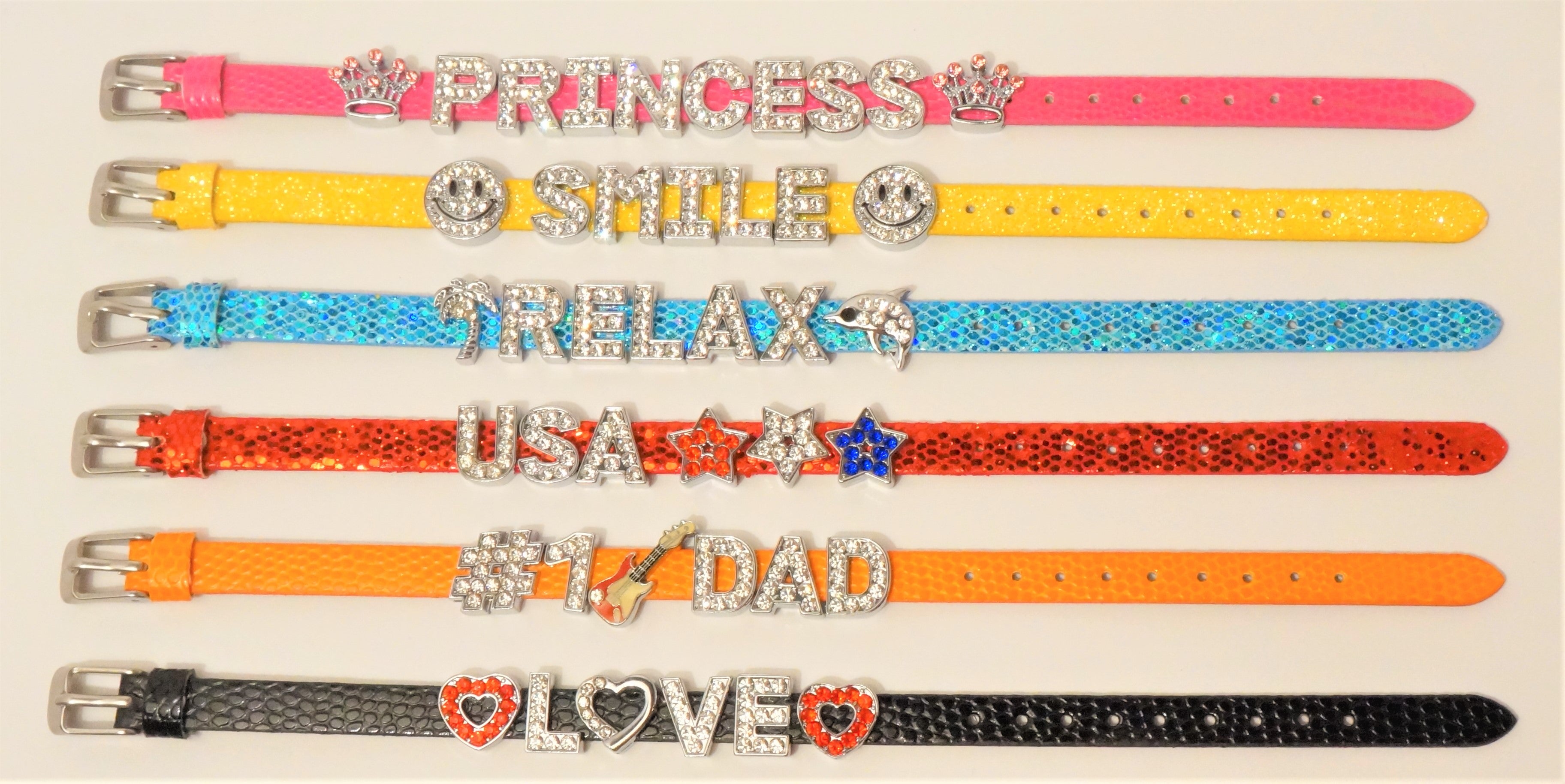 001. Create your own PERSONALIZED Charm Bracelet – Spreading Smiles Events